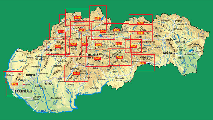 TATRAPLAN - Mierka 1:50 000 - dobraMapa.sk
